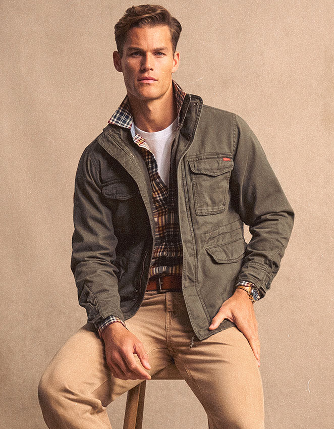 Mens - Everest Bomber Jacket in JET BLACK | Superdry EU﻿